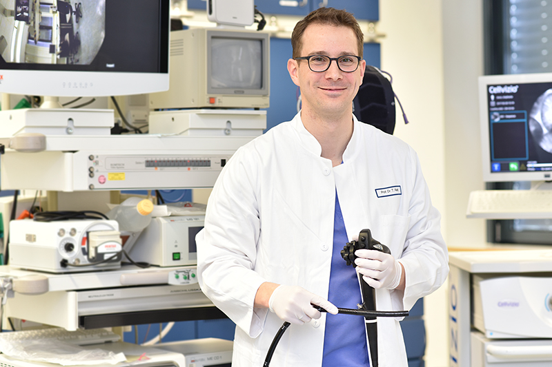 Live-Schaltung auf Darmzellen - Medizin 1 | Uniklinikum Erlangen